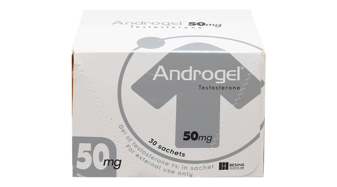 Gel Bôi Androgel Testosterone 50mg Besins (h/30g)