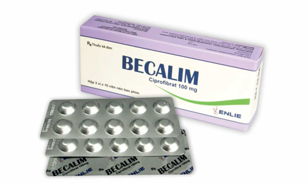 Becalim Ciprofibrat 100mg Enlie (h/30v)