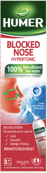 Xịt Mũi Humer Block Nose Infant Child Adult Urgo (c/50ml)