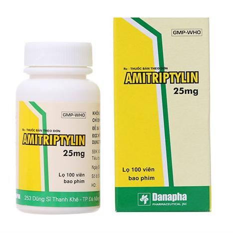 Amitriptylin 25mg Danapha (c/100v)