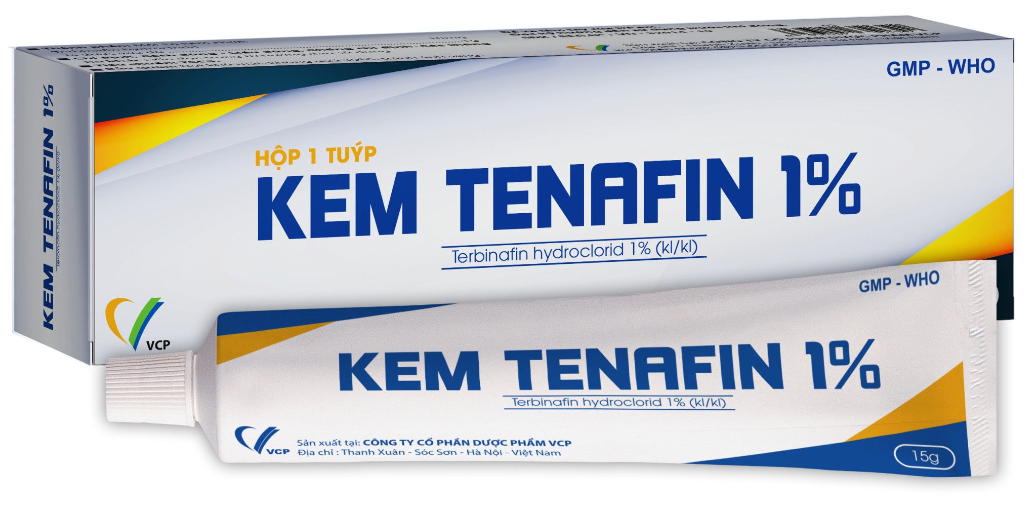 Kem Trị Nấm Tenafin Terbinafin 1% Vcp (t/15gr)