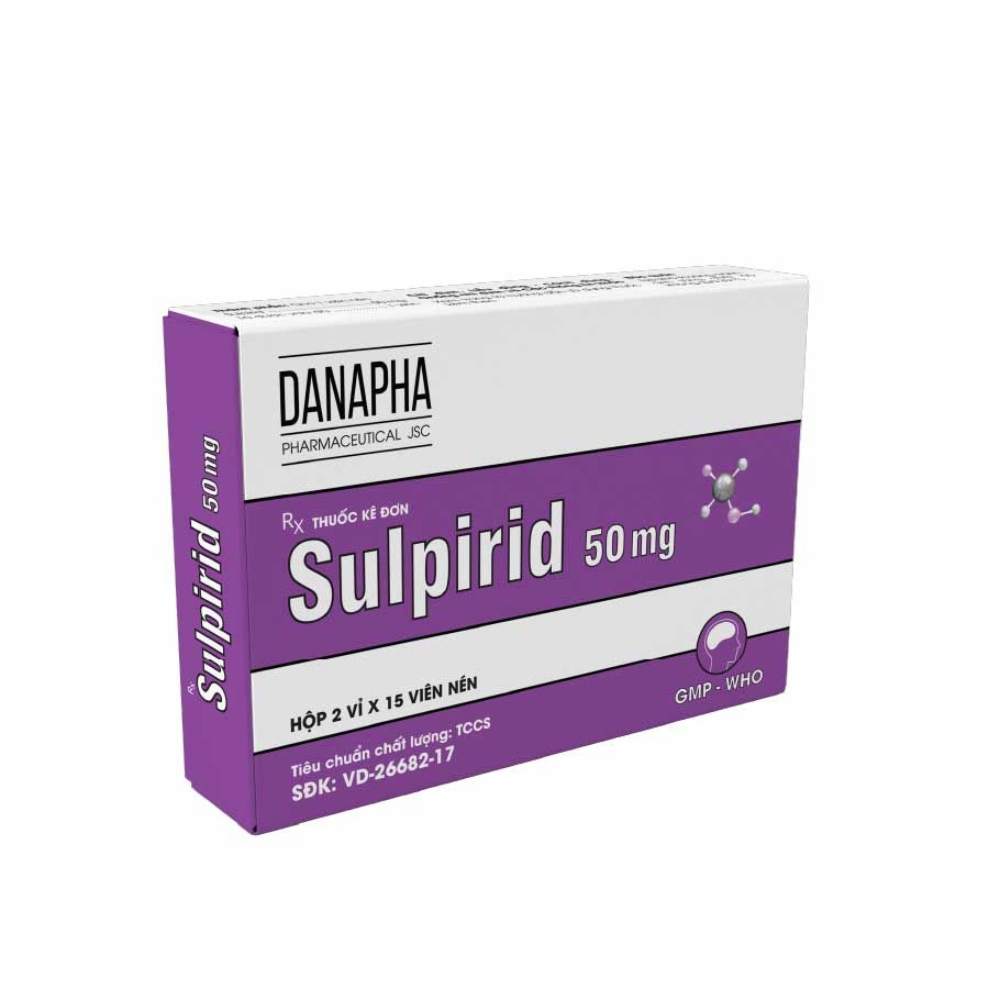 Sulpirid 50mg Danapha (h/30v)