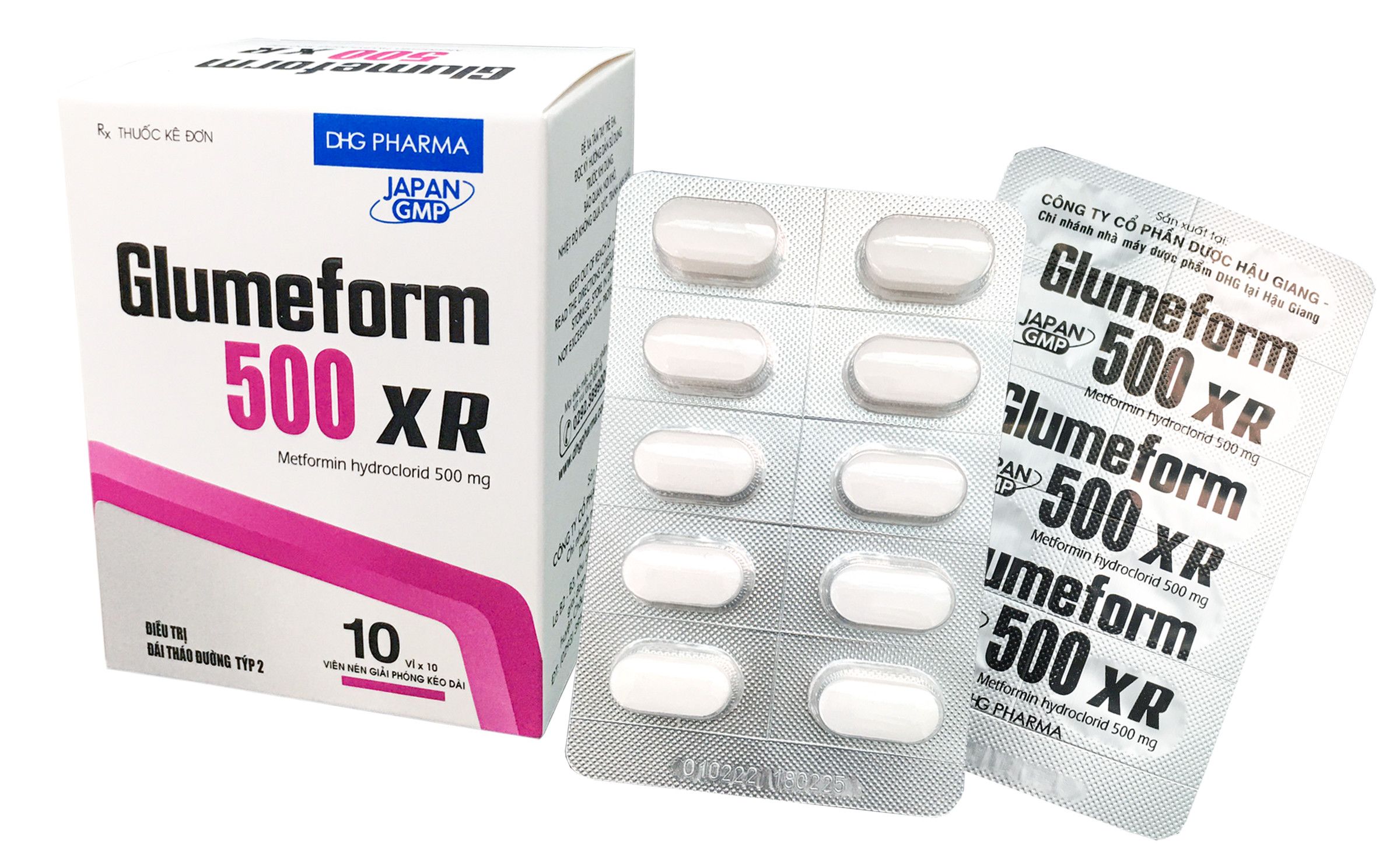 Glumeform Xr Metformin 500mg Dhg (h/100v)