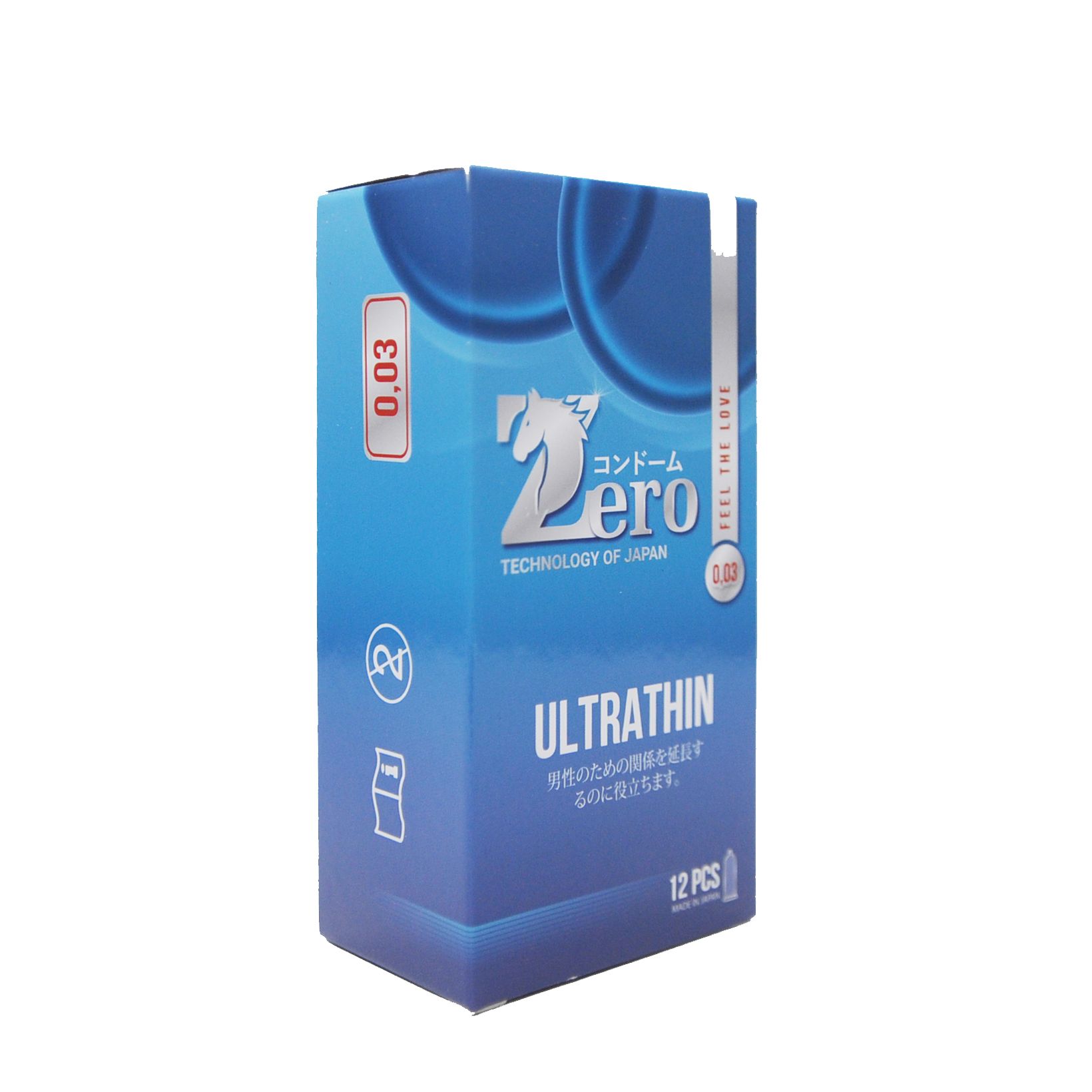 Bao Cao Su Siêu Mỏng Zero Ultrathin Xanh Sagami (h/12c)