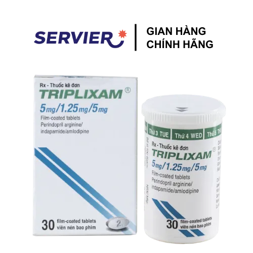 Triplixam 5mg/1.25mg/5mg Servier (l/30v)