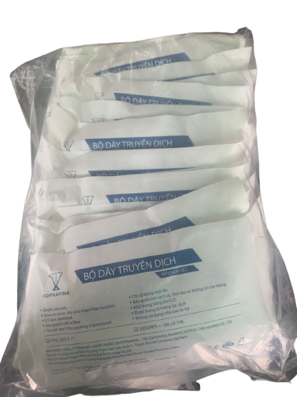 Bộ Dây Truyền Dịch Cophavina (g/25bộ)