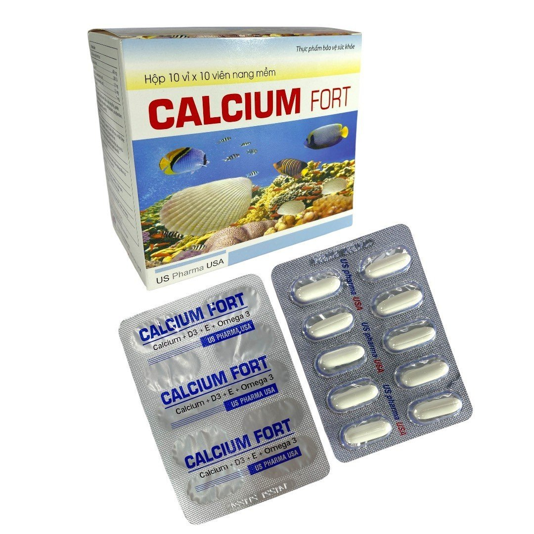 Calcium Fort Softgel Usp Pharma (h/100v)