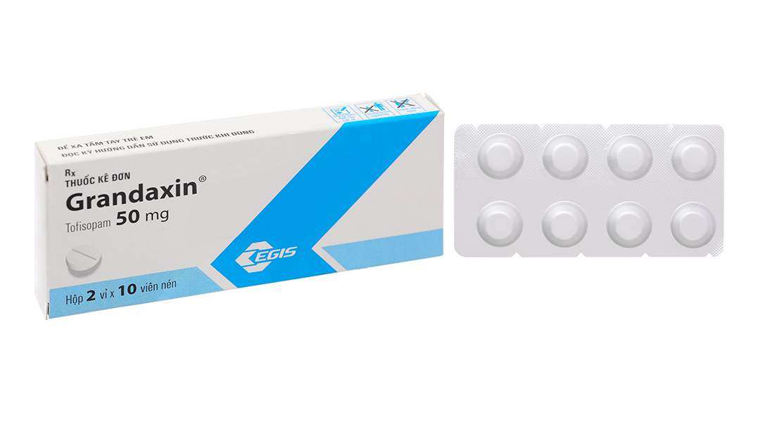 Grandaxin Tofixopam 50mg Egis (h/20v)