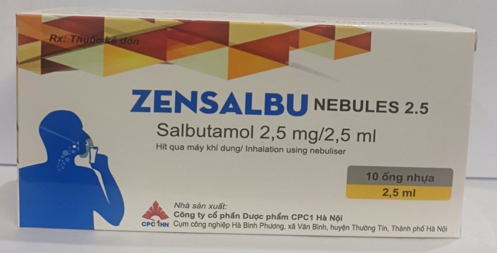 Zensalbu Nebules Salbutamol 2.5mg/2.5ml Cpc1 (h/10o/2.5ml)