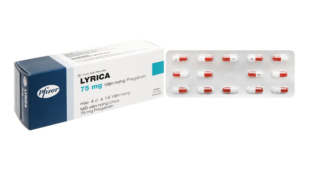Lyrica Pregabalin 75mg Pfizer (h/56v)