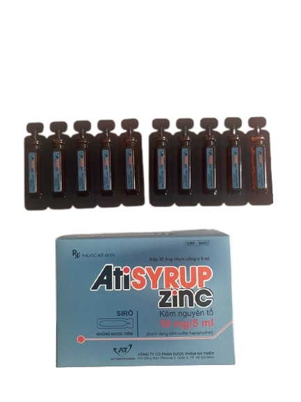 Atisyrup Zinc 10mg/5ml An Thiên (h/30o/5ml)