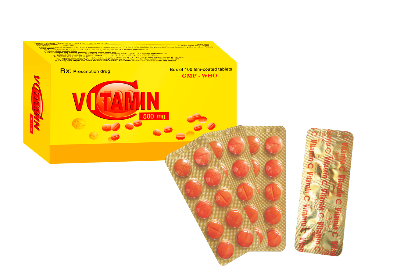 Vitamin C 500mg Quapharco (h/100v)