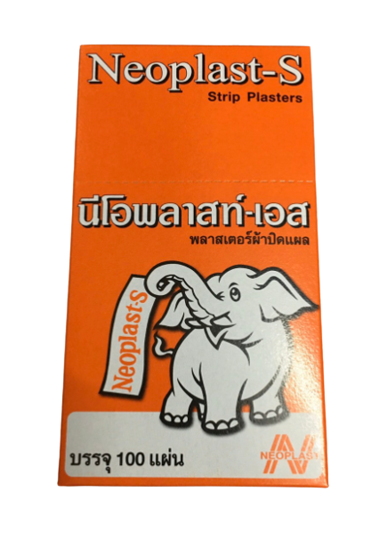 Băng Cá Nhân Neoplast-s Strip Plasters (hộp/100 Miếng)