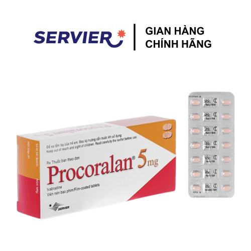 Procoralan 5mg Servier (h/56v)