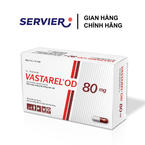 Vastarel Od 80mg Servier (h/30v)
