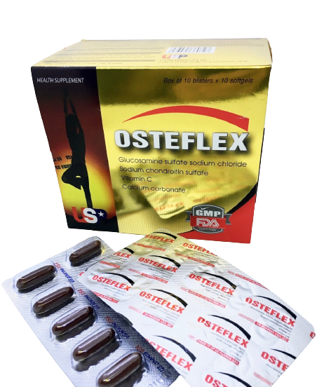 Osteflex Capsules Glucosamine 1500mg Usp Pharma (h/100v)