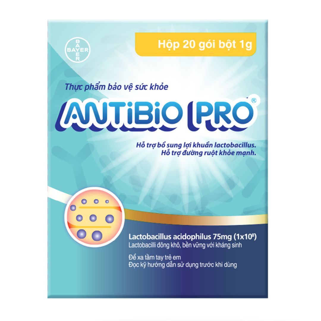 Men Vi Sinh Antibio Pro Bayer (h/20g/1gr)