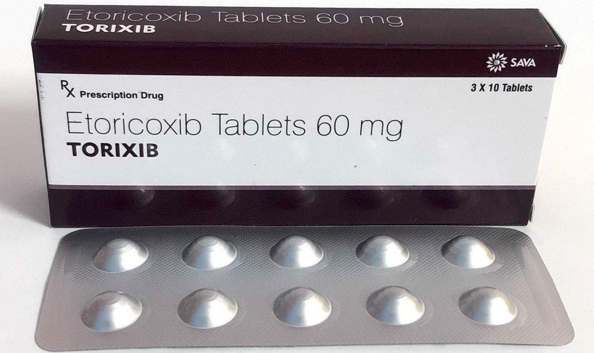 Torixib Etoricoxib 60mg Biodeal (h/30v)