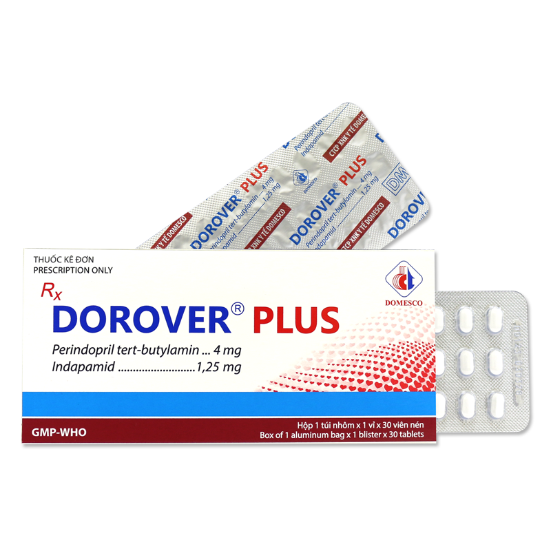 Dorover Plus 4mg/1.25mg Domesco (h/30v)