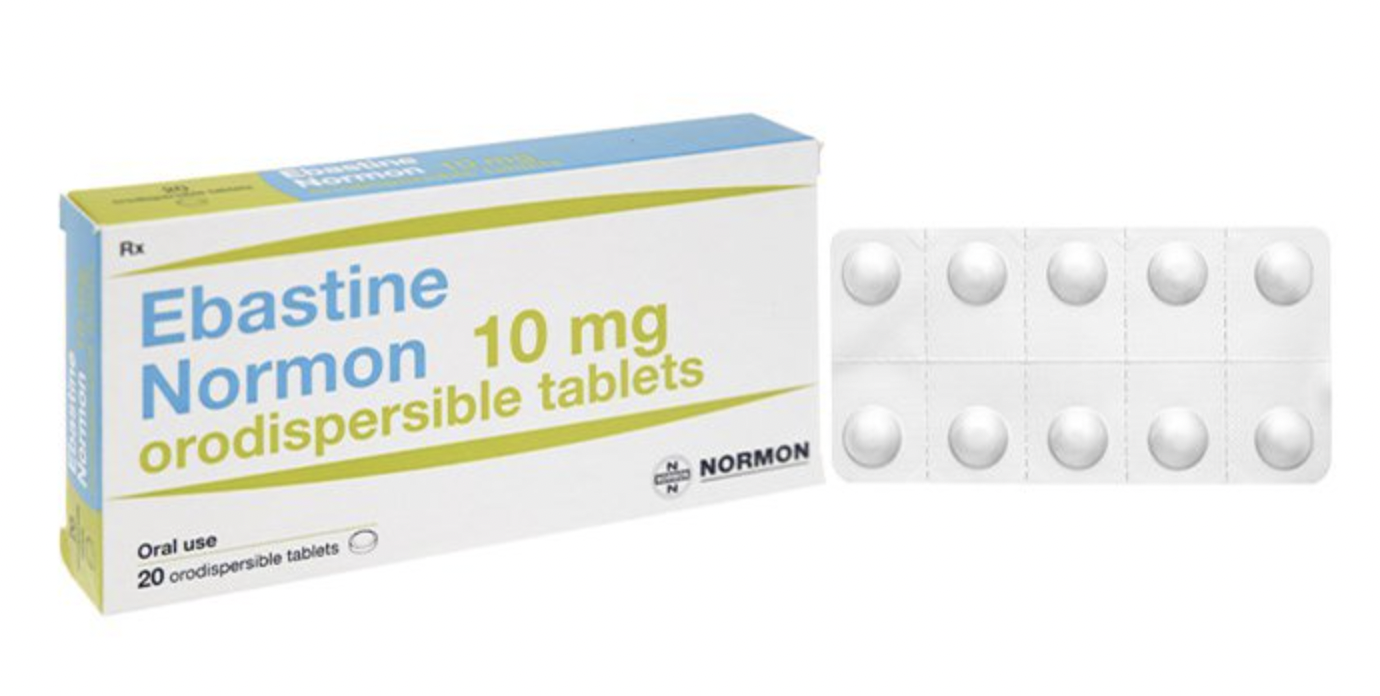 Ebastin 10mg Normon (h/20v)