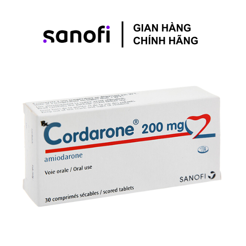 Cordarone 200mg Sanofi (h/30v)