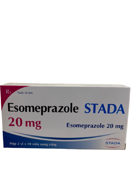 Esomeprazole 20mg Stada (hộp/20 Viên Nang)