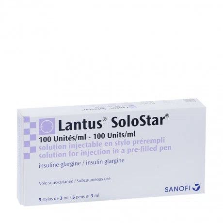 Bút Lantus Solostar 100iu/ml Sanofi (h/5c/3ml)