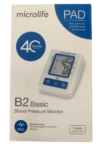 Máy Đo Huyết Áp Bắp Tay B2 Basic Microlife (hộp/1 Cái)