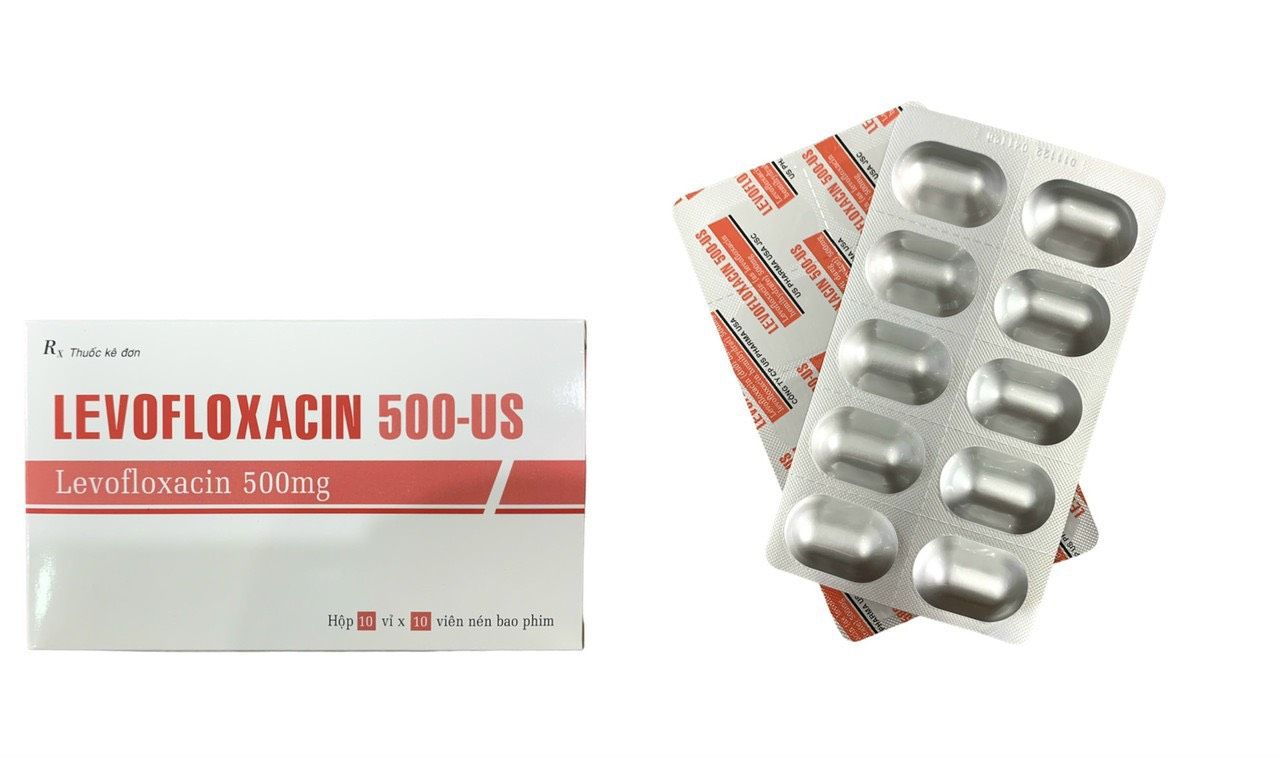 Levofloxacin 500-us Vỉ Nhôm Usp (h/100v)