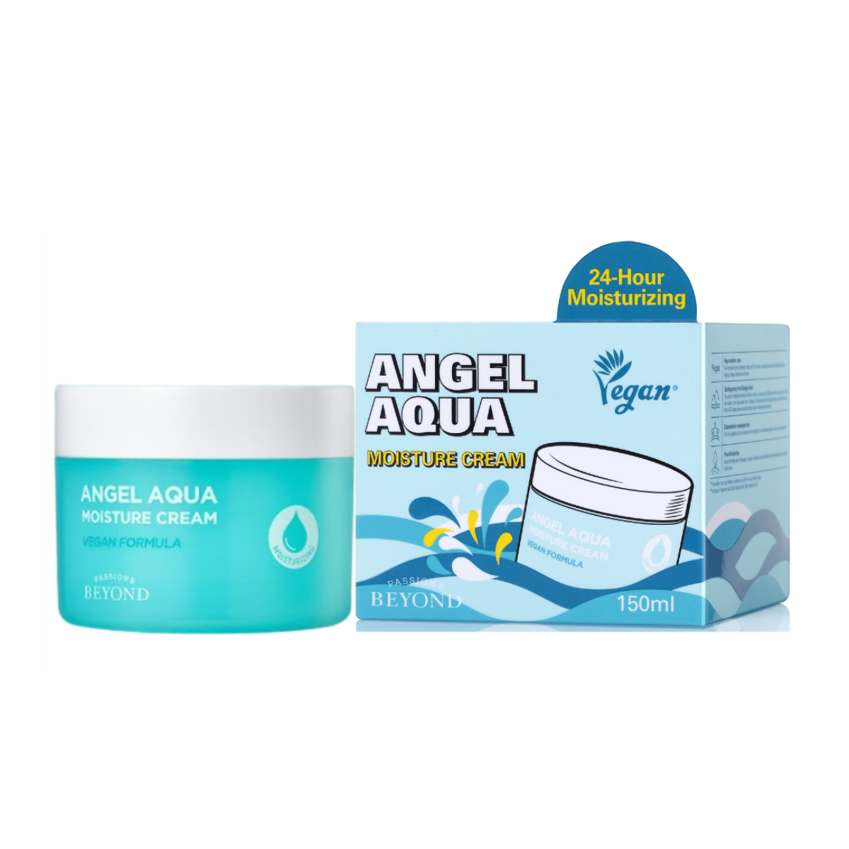 Kem Dưỡng Ẩm Dịu Da Beyond Angel Aqua Moisture Cream Lg H&h (hũ/150ml)