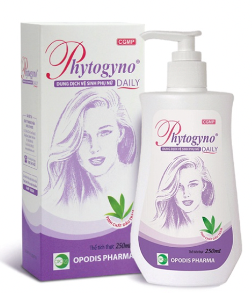 Dung Dịch Vệ Sinh Phụ Nữ Phytogyno Daily Tím Opodis Pharma (c/250ml)