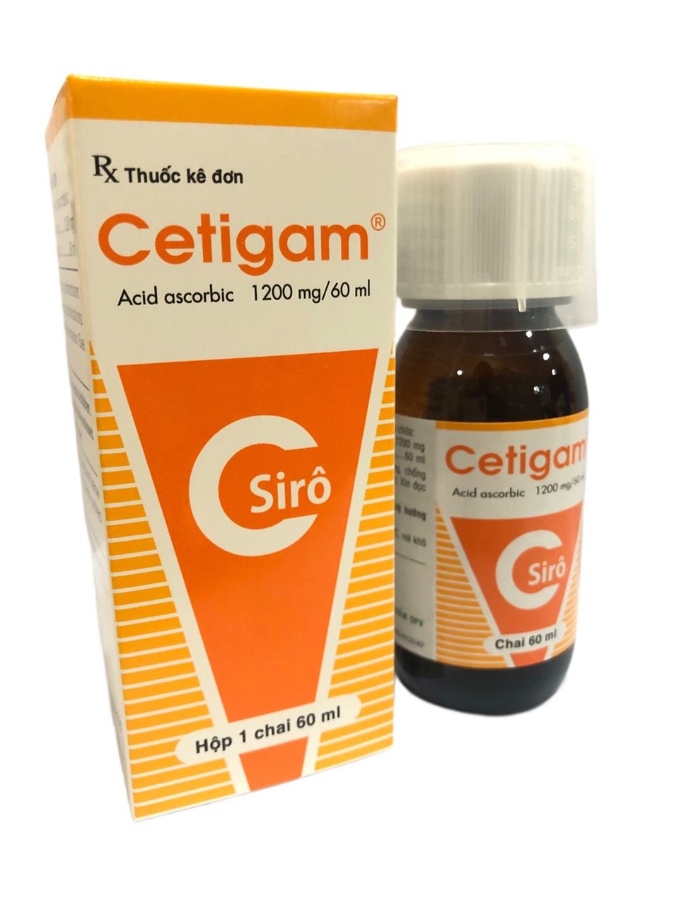 Cetigam Ascorbic Acid 1200mg/60ml Opv (c/60ml)
