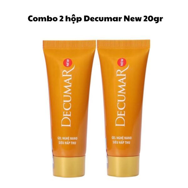 Combo 2 Gel Ngừa Mụn Decumar New Cvi (t/20gr)