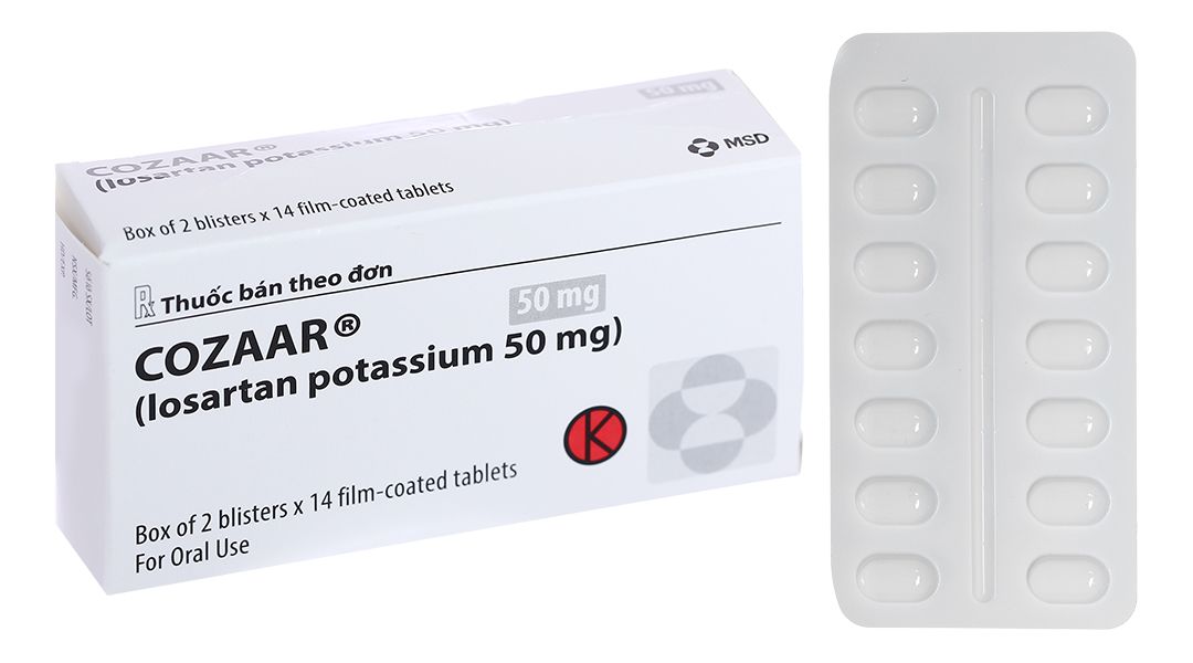Cozaar Losartan 50mg Msd (h/28v)