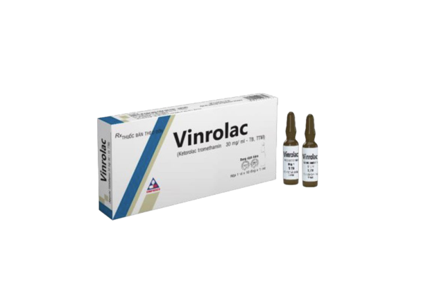 Vinrolac Ketorolac 30mg/1ml Vinphaco (h/10o/1ml)