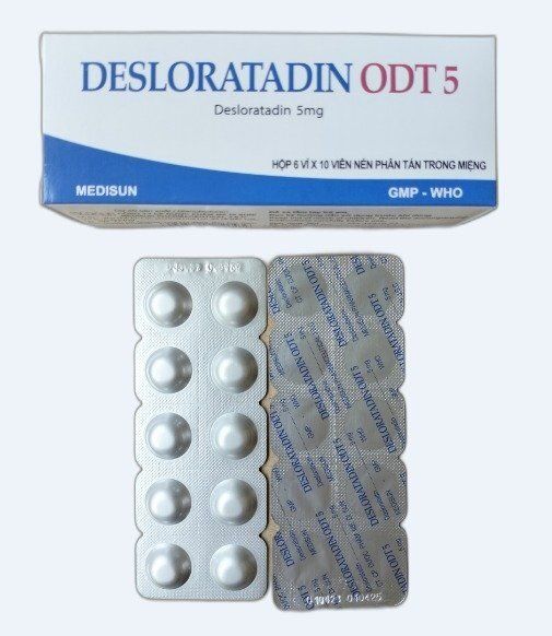 Desloratadin Odt 5 Desloratadin 5mg Medisun (h/60v)