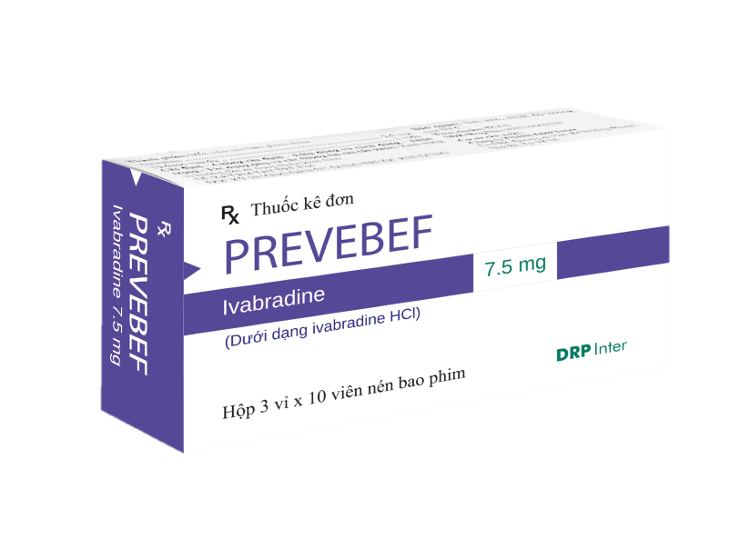Prevebef Ivabradine 7.5mg Drp Inter (h/30v)