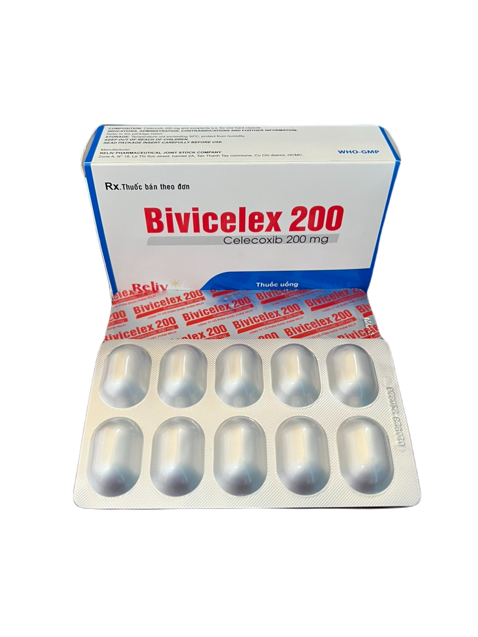 Bivicelex 200 Celecoxib 200mg Reliv (h/30v)
