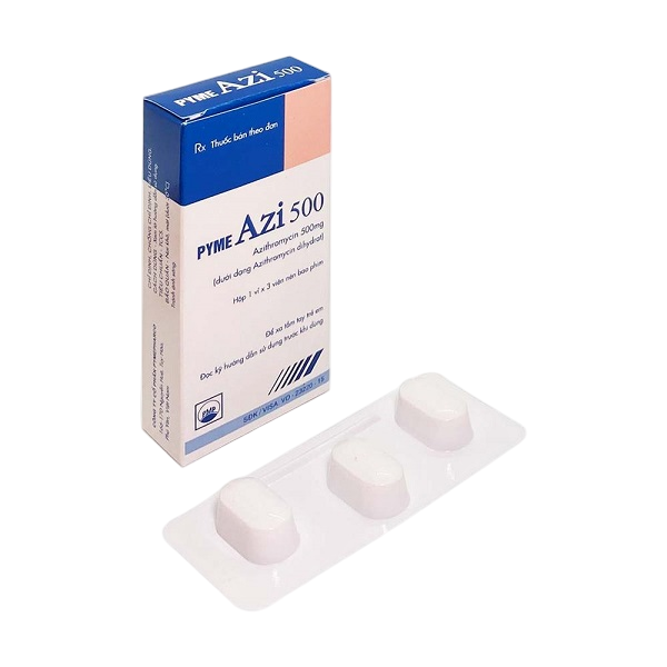 Pyme Azi Azithromycin 500mg Pymepharco (h/3v)