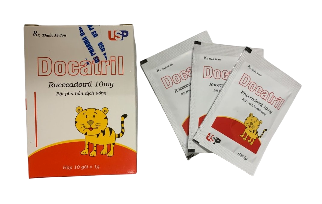 Docatril Racecadotril 10mg Usp (h/10g/1gr)