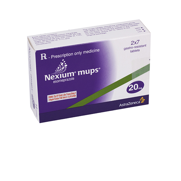Nexium Mups 20mg Astrazeneca (h/14v)