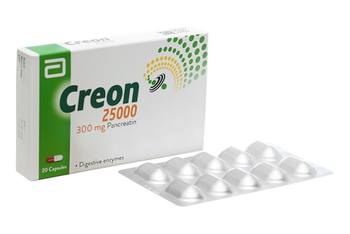 Creon 25000 Pancreatin 300mg Abbott (h/20v)