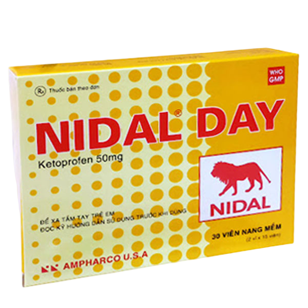 Nidal Day Ketoprofen 50mg Ampharco (h/30v)