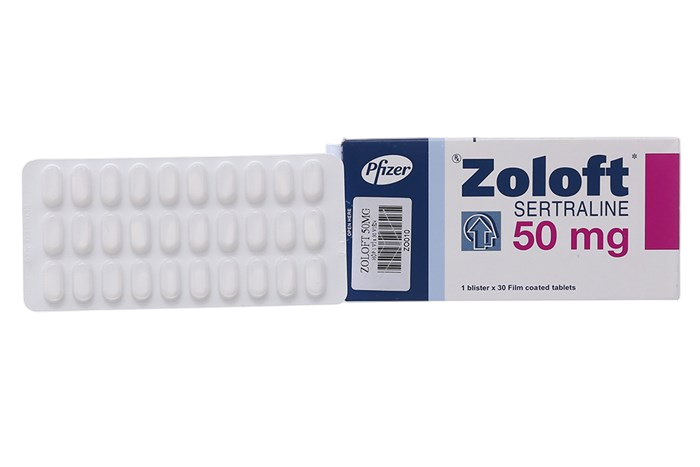 Zoloft Sertraline 50mg Pfizer (h/30v)