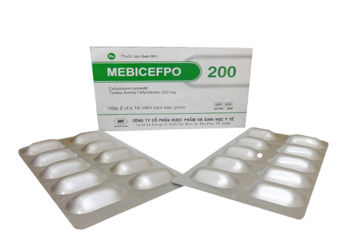 Mebicefpo Cefpodoxim 200mg Mebiphar (h/20v)