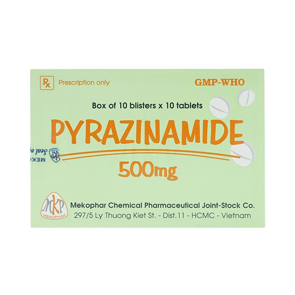 Pyrazinamide 500mg - Mekophar (h/100v)