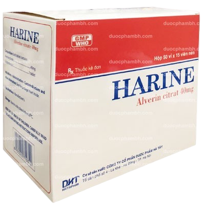 Harine Alverin Citrat 40mg Hataphar (h/750v)