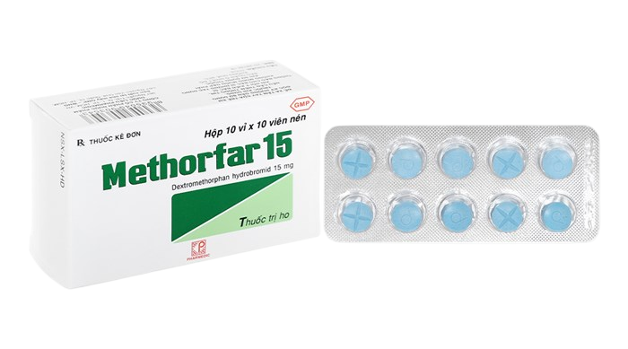 Methorfar Dextromethorphan 15mg Pharmedic (h/100v)