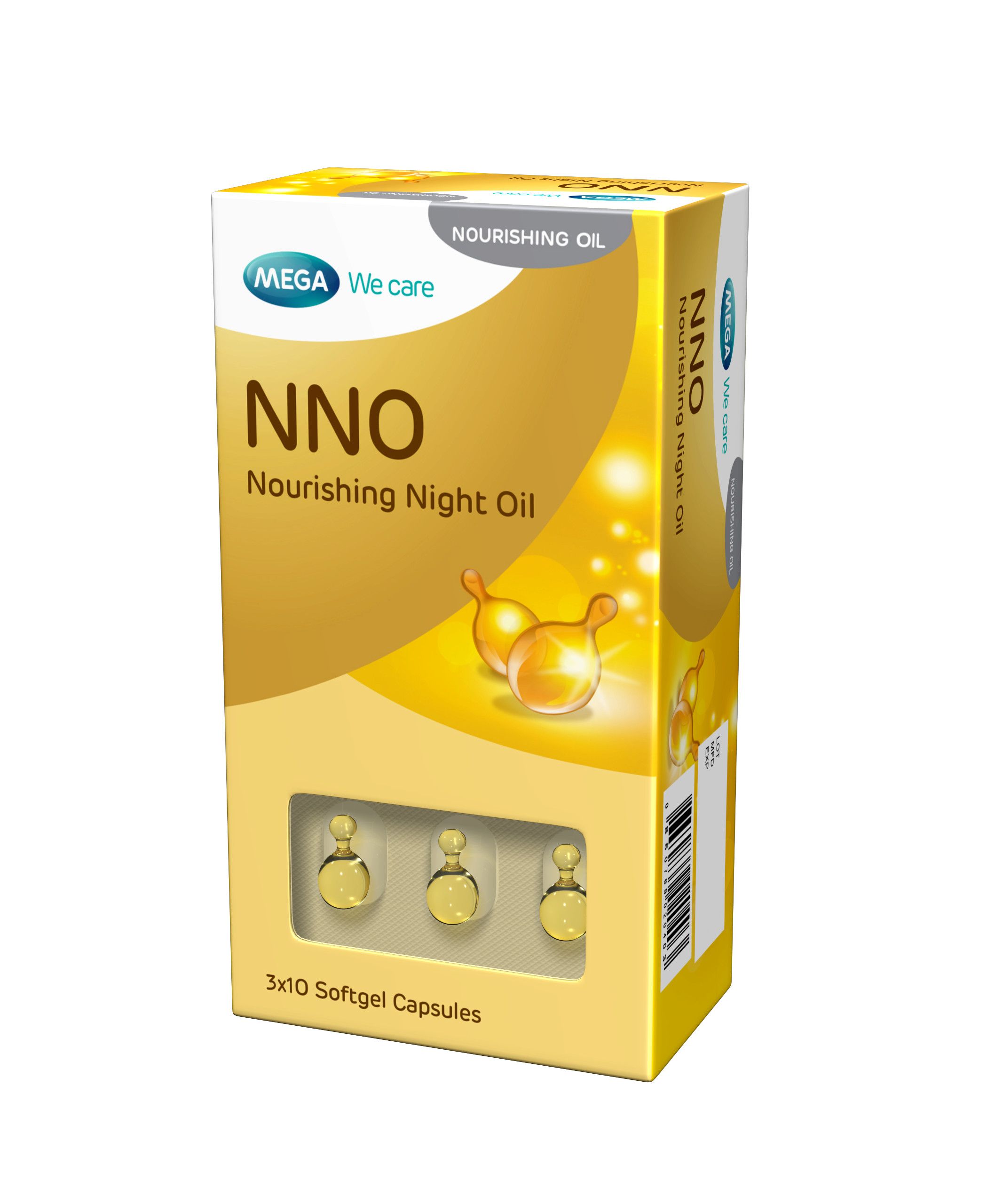 Nno Nourishing Night Oil Blister Mega (h/30v)