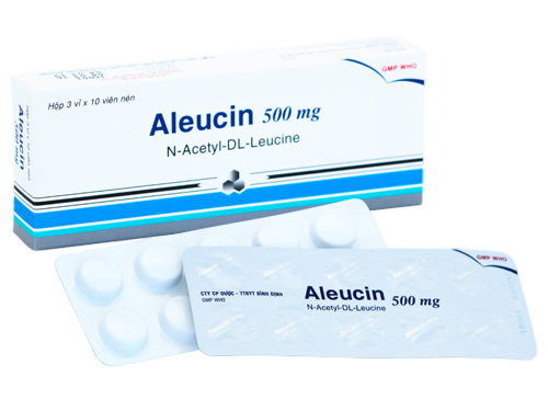 Aleucin 500mg Acetyl-dl-leucine Bidiphar (h/30v)